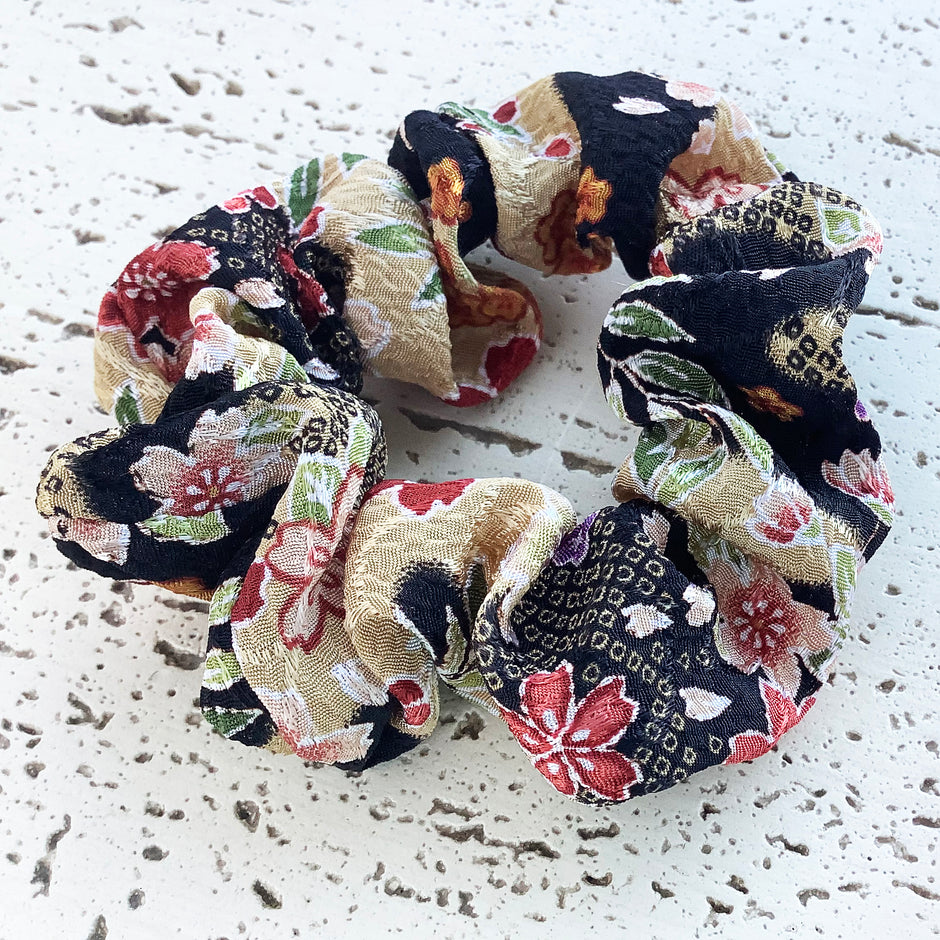Fabric Scrunchies – Modern Sakura